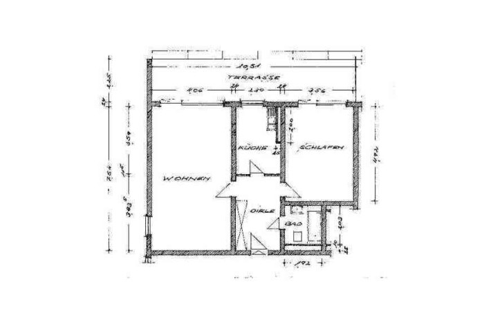 Geräumige 2 ZKB Wohnung mit großer Terrasse - Eschberg Saarbrücken - Dr. Breit OHG