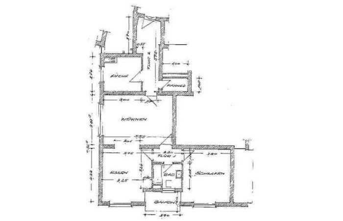 Rodenhof Saarbrücken: geräumige 2-3 ZKB Wohnung mit großem Wohn- Essbereich - 500€ Kaltmiete ...